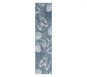 SAFAVIEH Tropical Geometry 2' X 10' Outdoor Rug - One-color