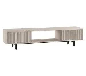HUDSON&CANAL Lucien Rectangular Tv Stand For Tv 's Up To 78