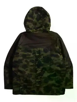 A BATHING APE Camouflage Hooded Jacket
