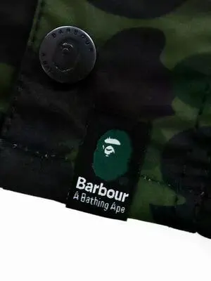 A BATHING APE Camouflage Hooded Jacket