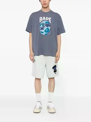 A BATHING APE Graphic-print Cotton T-shirt