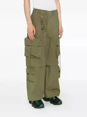 A BATHING APE Cargo Wide-leg Trousers