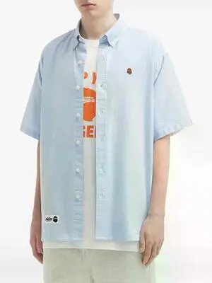 FINGERCROXX Embroidered Short-sleeve Shirt