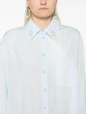 Simone Rocha Pearl-detailed Shirt