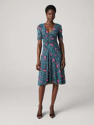 Diane Von Furstenberg Ruched Day Dresses