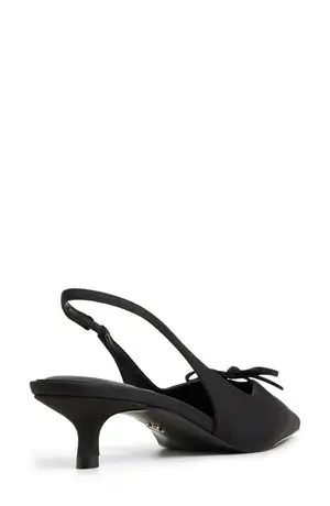 Aldo Azizza Slingback Kitten Heel Pumps - Black