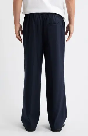 KROST Lyocell Blend Flat Front Trousers