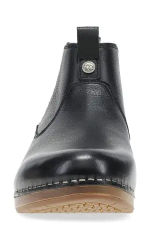 Dansko Michele Chelsea Boot - Black Waxy Milled