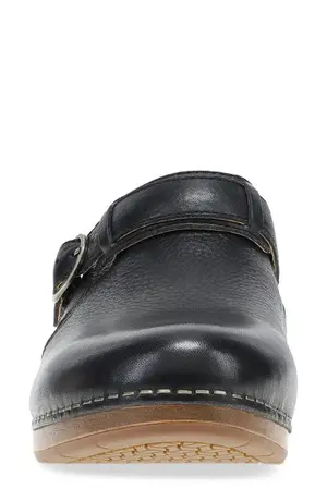 Dansko Millie Mule - Black Waxy Milled