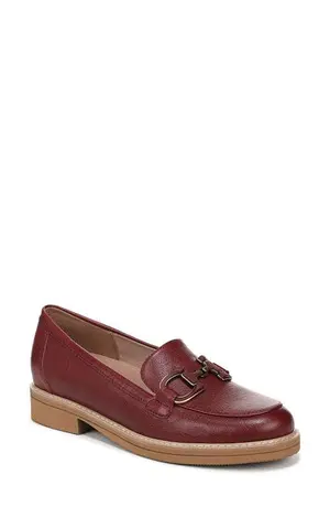 Naturalizer Theo Loafer - Cranberry Leather