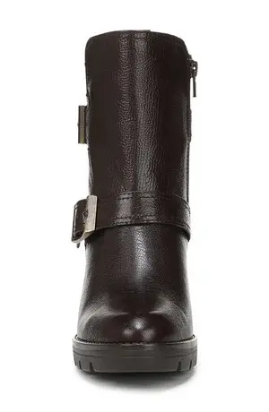 Naturalizer Vail Buckle Boots - Chocolate