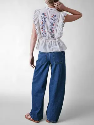 CAPE COVE Wild Strawberry Silk Blend Blouse