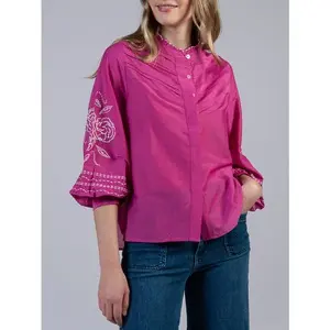CAPE COVE Camellia Silk Cotton Blouse
