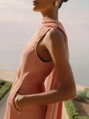 REISS Farley Wide-leg Jumpsuit - Pink