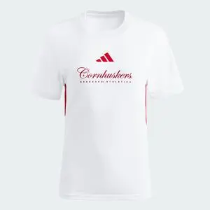 Adidas Nebraska Cornhuskers Essentials 3-stripes Tee