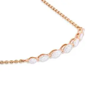 Elle Perahia Graduated Marquise Bracelet - 14 Kt Rose Gold