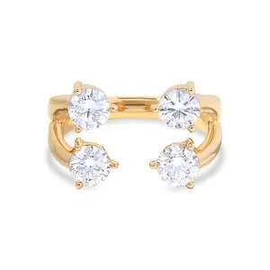 Elle Perahia Alila Diamond Ring 14 Kt Yellow Gold