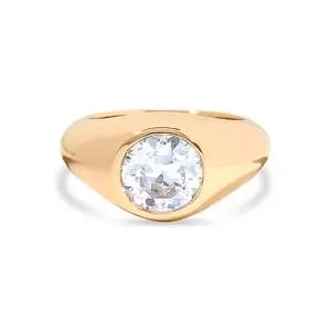 Elle Perahia Dk Round Diamond Ring - 14 Kt Rose Gold