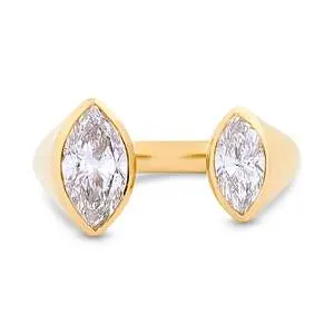 Elle Perahia Gypset Diamond Ring - 14 Kt Yellow Gold