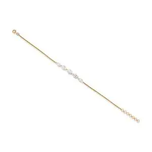 Elle Perahia Graduated Marquise Diamond Chain Bracelet - 14 Kt Yellow Gold