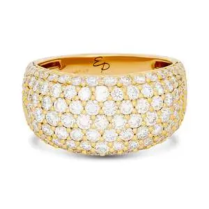 Elle Perahia Juluca Diamond Ring 14 Kt Yellow Gold