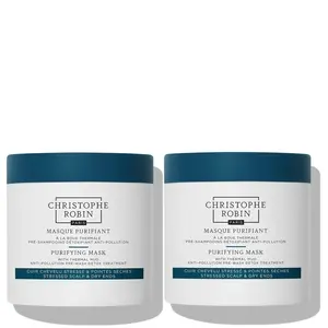 Christophe Robin Purifying Mask With Thermal Mud Bundle 250ml - One-color