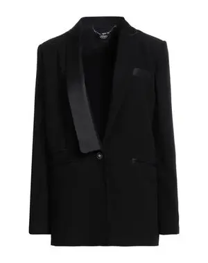 LIU •JO Single-breasted Blazer With Satin Trims