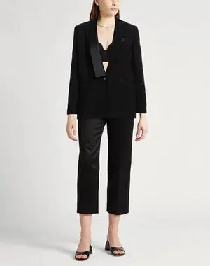 LIU •JO Single-breasted Blazer With Satin Trims