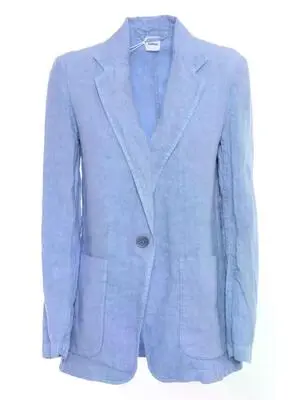 Single-Breasted Linen Blazers