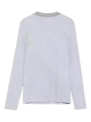 Peserico Embellished-neck Sweatshirt