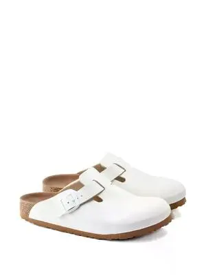 BIRKENSTOCK Boston Vegan Mules - White