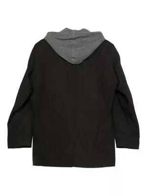 Mihara Yasuhiro Hooded Layered Jacket