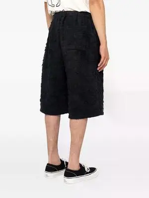 KAMIYA Distressed Cotton Shorts