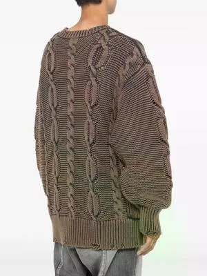 KAMIYA Cable Knit Pullover