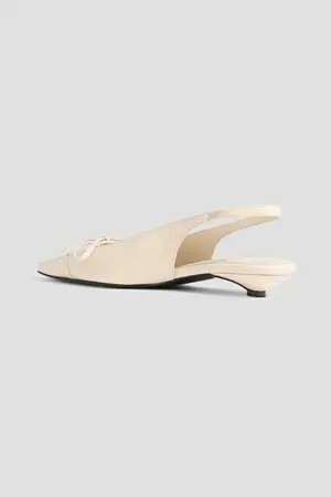 ANINE BING Zoey Patent Leather Slingback Pumps