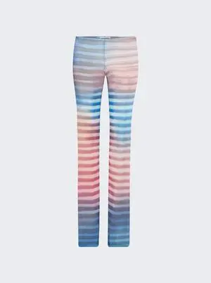 JEAN PAUL GAULTIER Mesh Trousers - Blue