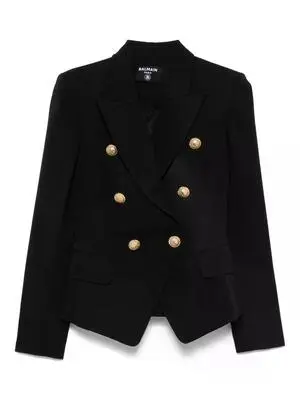 Balmain Double-breasted Wool Jacket