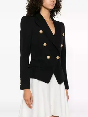 Balmain Double-breasted Wool Jacket