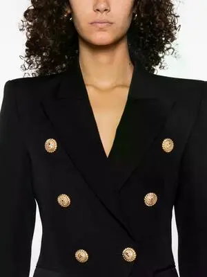 Balmain Double-breasted Wool Jacket