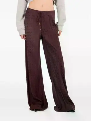 Roberto Cavalli Monogram Drawstring Trousers