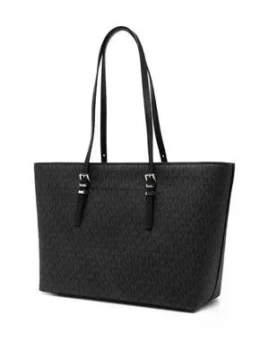 Michael Kors Quinn Signature Logo Tote - Black