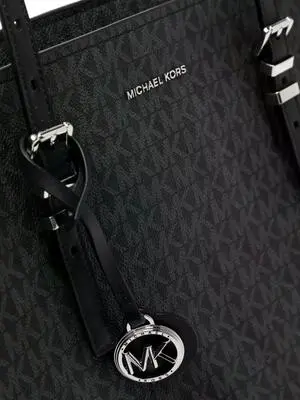 Michael Kors Quinn Signature Logo Tote - Black