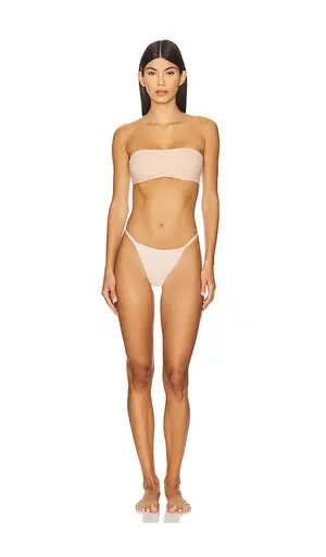 Cosabella Free Cut Bandeau Bra In Nude