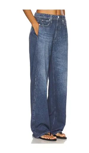 Rag & Bone Wide Leg Jeans - Petra
