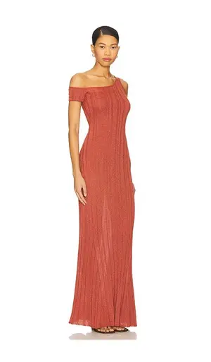 AFRM Hoda Dress - Rust