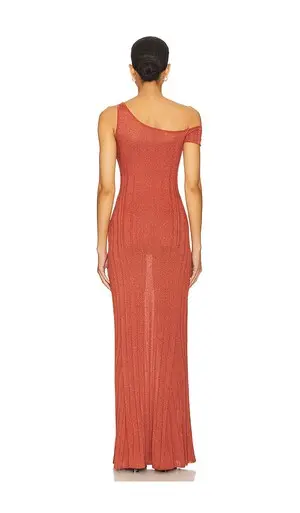AFRM Hoda Dress - Rust