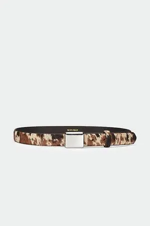 SEVEN HILLS Soho Leather Belt Camo