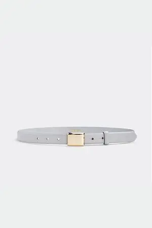 SEVEN HILLS Soho Leather Belt - Sky