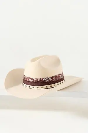 San Diego Hat Griffith Wool Rancher Hat - Ivory