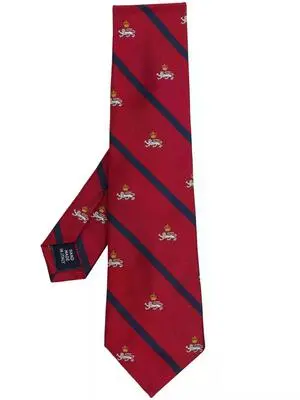 Polo Ralph Lauren Striped Neck Tie - Red